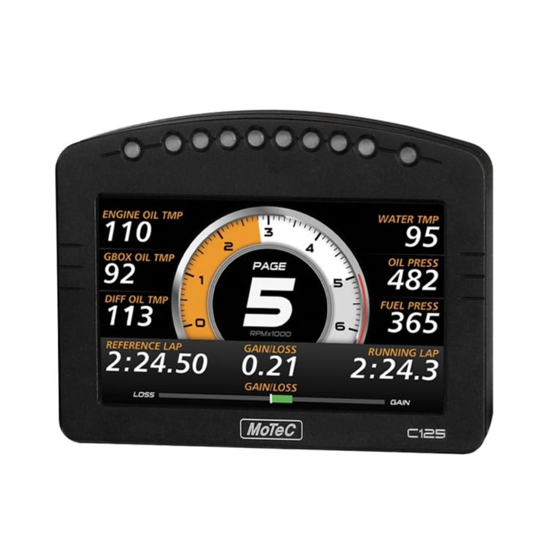MoTeC C125 5" Color Display – Reese Tuning